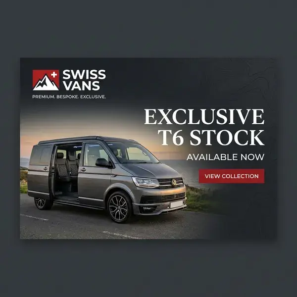 Exclusive T6 Stock from Swiss Van - SWISS Vans