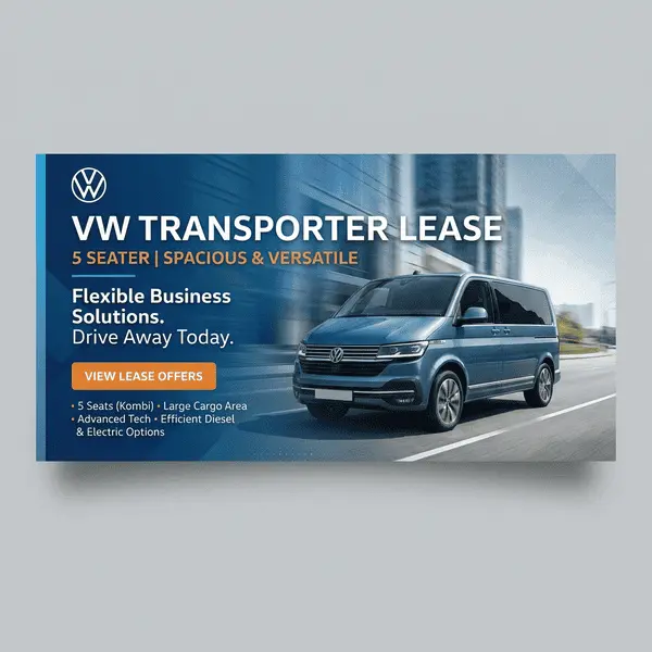 VW Transporter Lease 5 Seater - SWISS Vans