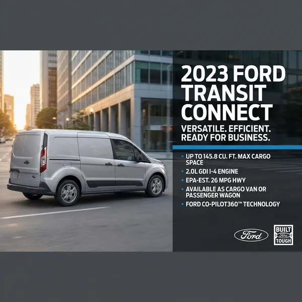 2023 Ford Transit Connect - SWISS Vans