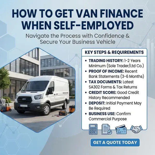 How to Get Van Finance When Self-EmployedComplete Guide