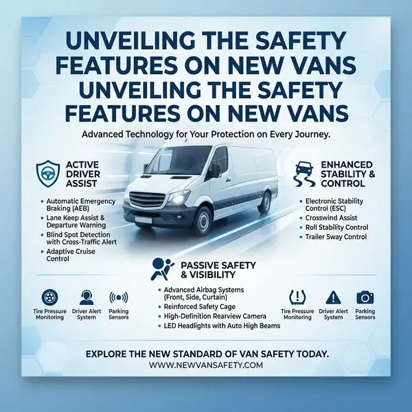 Unveiling the Safety Features on New Vans - SWISS Vans